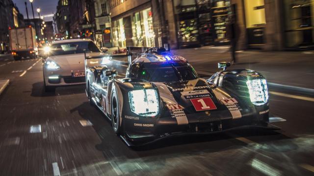 Porsche 919 Hybrid LMP1 door Londen - waarom ook niet?
