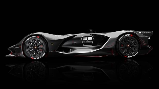 Lamborghini-Roboracer - de autonome raceauto van Lamborghini