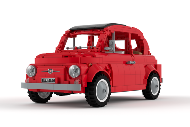 Moet deze Lego Fiat 500 naar de winkels komen? - TopGear