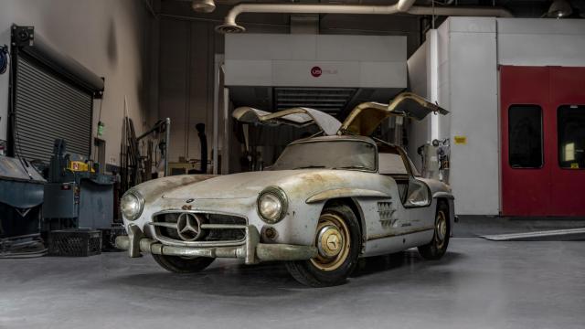 Mercedes 300 SL Gullwing is een miljoenschuurvondst - TopGear