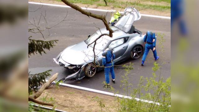 Nieuwe Toyota Supra crasht op de Nürburgring - TopGear Nederland
