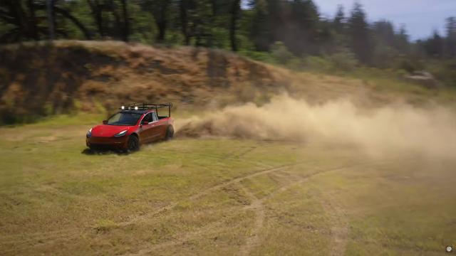 Deze Tesla Model 3 Pick-up bestaat door ongeduld - TopGear