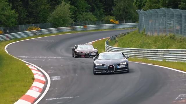 Twee Bugatti Chirons op de Nürburgring gespot - TopGear Nederland