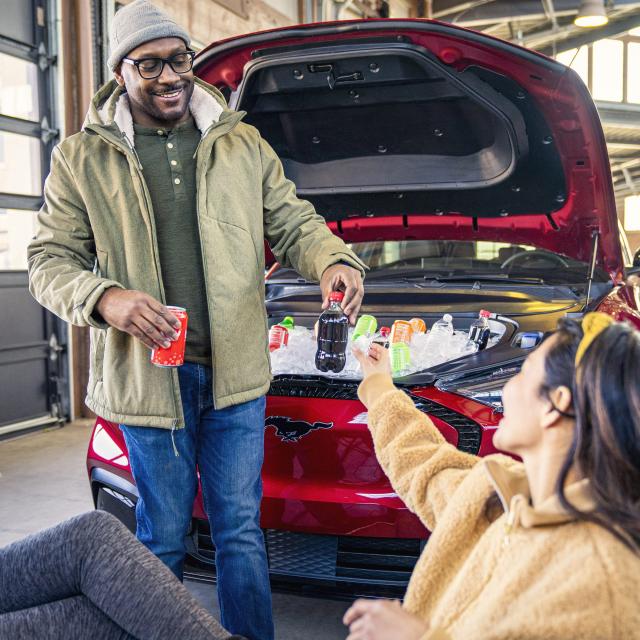 Frunk van de Ford Mustang Mach-E: 1.000+ hotwings - TopGear