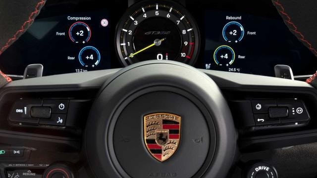 De nieuwe Porsche 911 GT3 RS (992) heeft werkende DRS!