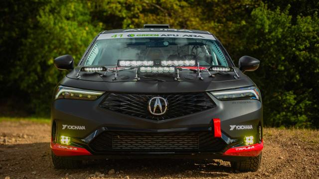 Honda-medewerks bouwen op eigen initatief Acura Integra rallyauto - TopGear