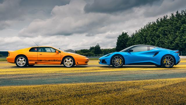 Lotus Esprit GT3 vs Lotus Emira i4 review (2024) - TopGear
