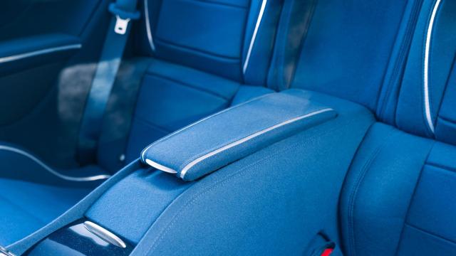 Blauwe Ferrari FF heeft een heel bijzonder interieur