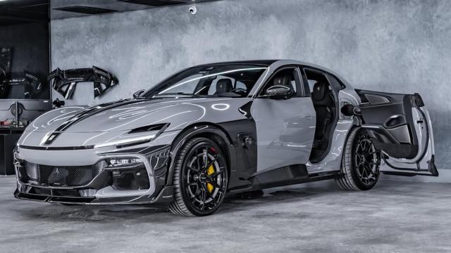 Ferrari Purosangue van Mansory is mayonaise op mayonaise