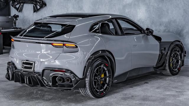 Ferrari Purosangue van Mansory is mayonaise op mayonaise