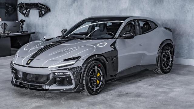 Ferrari Purosangue van Mansory is mayonaise op mayonaise