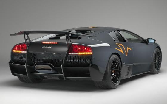Lamborghini Murciélago SV met stickers - TopGear