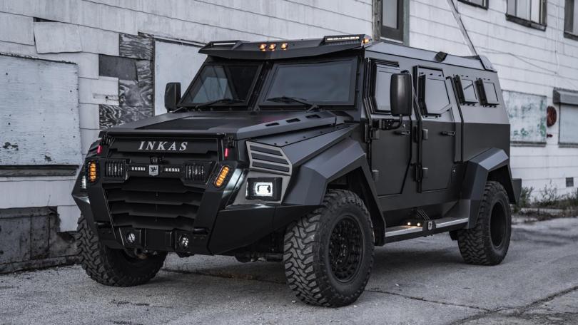 De Inkas Hudson APC was ooit een Toyota Land Cruiser