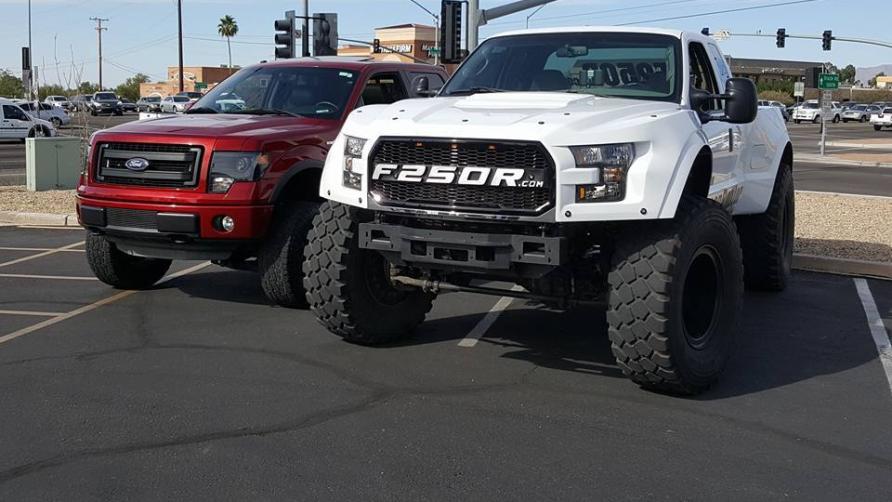 Ford F250R Megaraptor is overdreven genoeg - TopGear