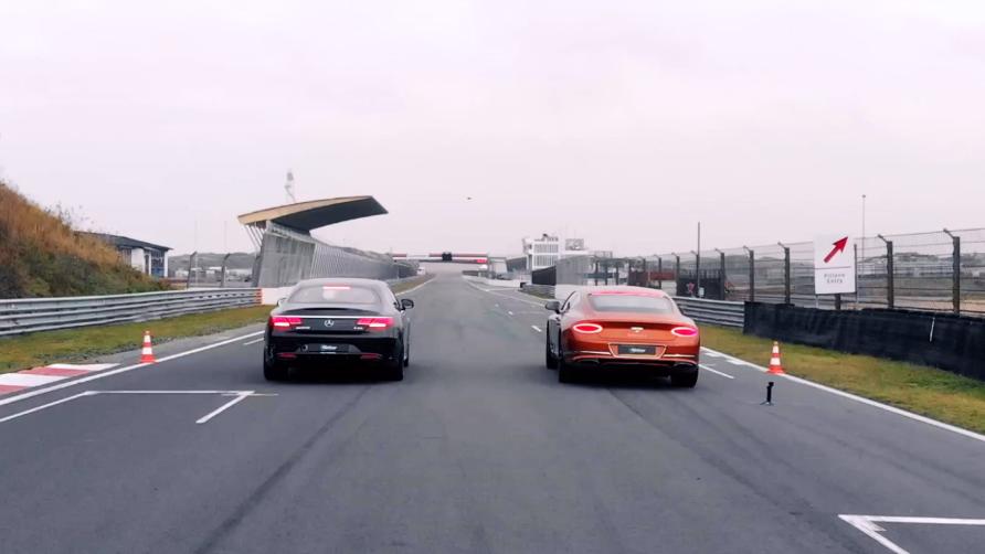 Bentley Continental GT vs Mercedes-AMG S 65 Coupé - TopGear