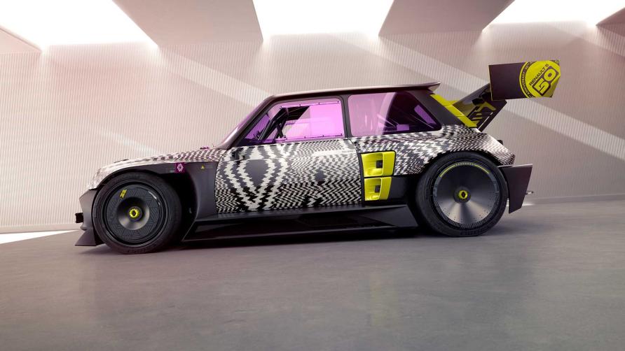 Renault R5 Turbo 3E is een driftig rallymonstertje - TopGear