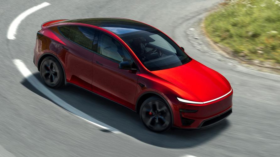 Tesla Model Y Performance sneller én dikker - TopGear