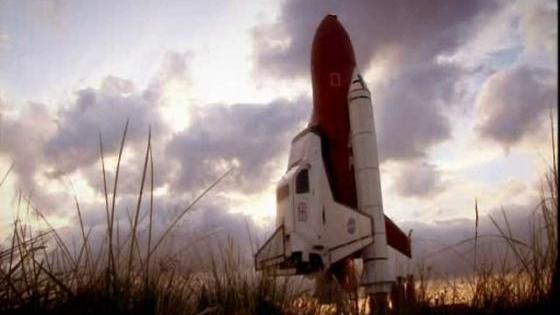 Reliant Robin spaceshuttle - TopGear