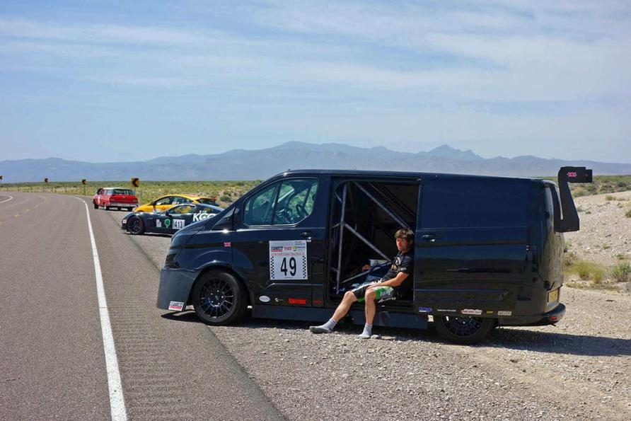 De Ford Transit van Guy Martin heeft 700 pk uit een V6