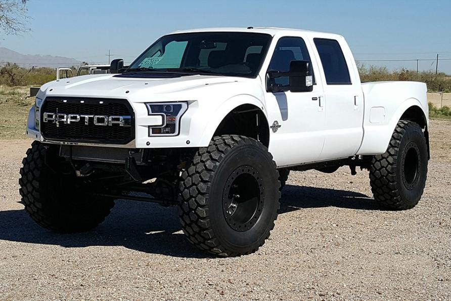 Ford F250R Megaraptor is overdreven genoeg - TopGear