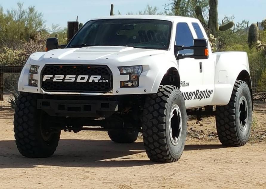 Ford F250R Megaraptor is overdreven genoeg - TopGear