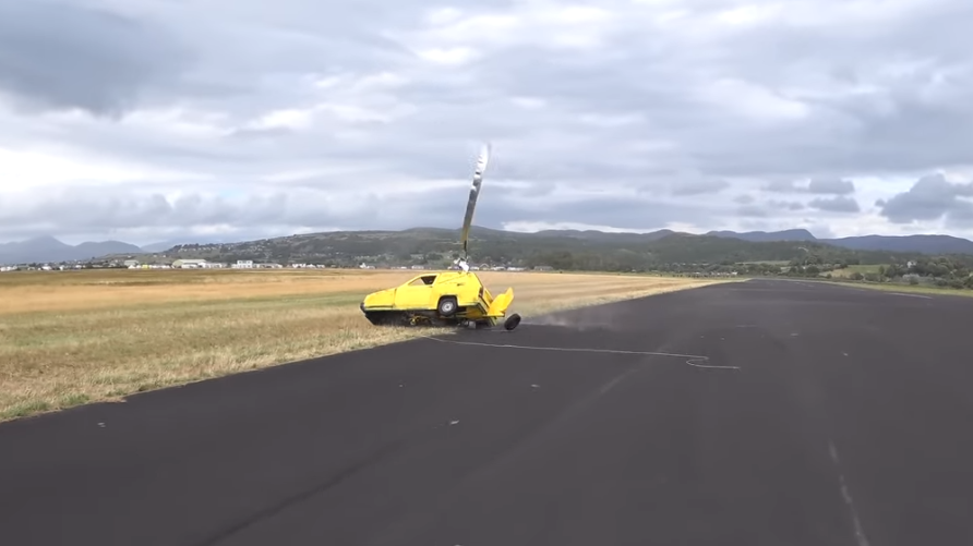 Ook in de lucht is de Reliant Robin niet betrouwbaar - TopGear