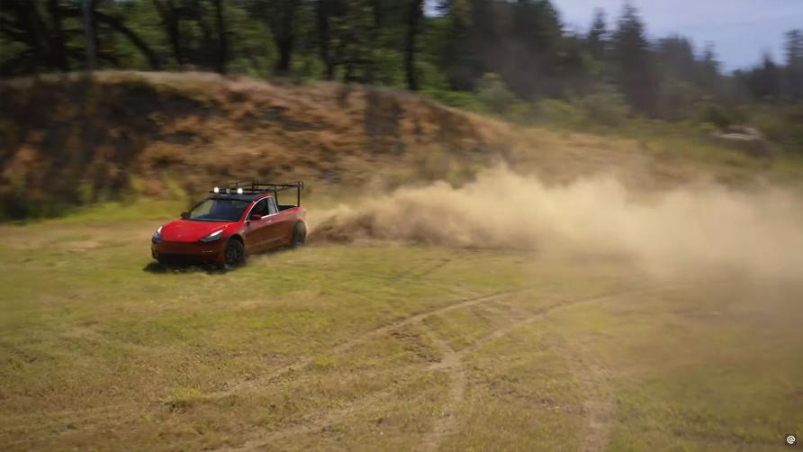 Deze Tesla Model 3 Pick-up bestaat door ongeduld - TopGear