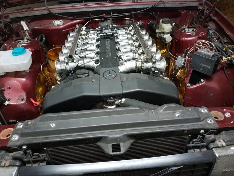 Leuk project: Mercedes-V12 in Volvo 740 - TopGear Nederland