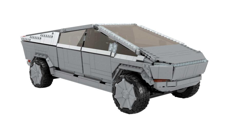 Kruidvat verkoopt 'Lego' Tesla Cybertruck nu voor spotprijs