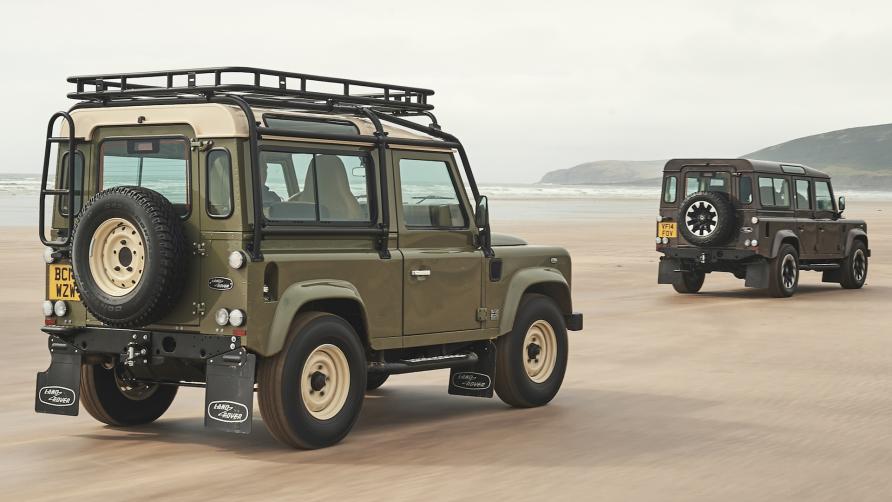 Land Rover Works Bespoke Defender V8 is een nieuwe oude