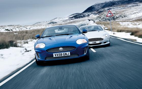 Uitgelicht: Aston DB9 vs Jaguar XKR - TopGear