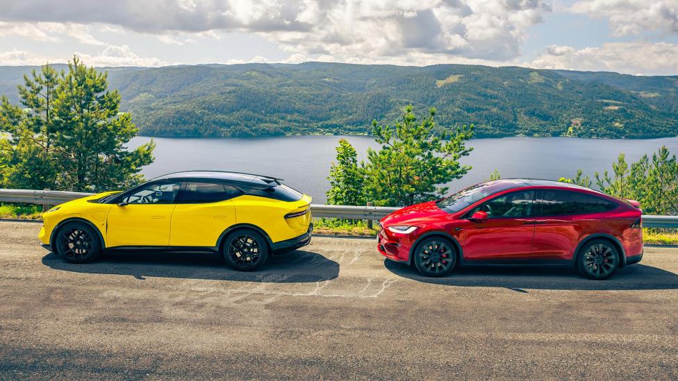 Lotus Eletre vs Tesla Model X review (2023) - TopGear