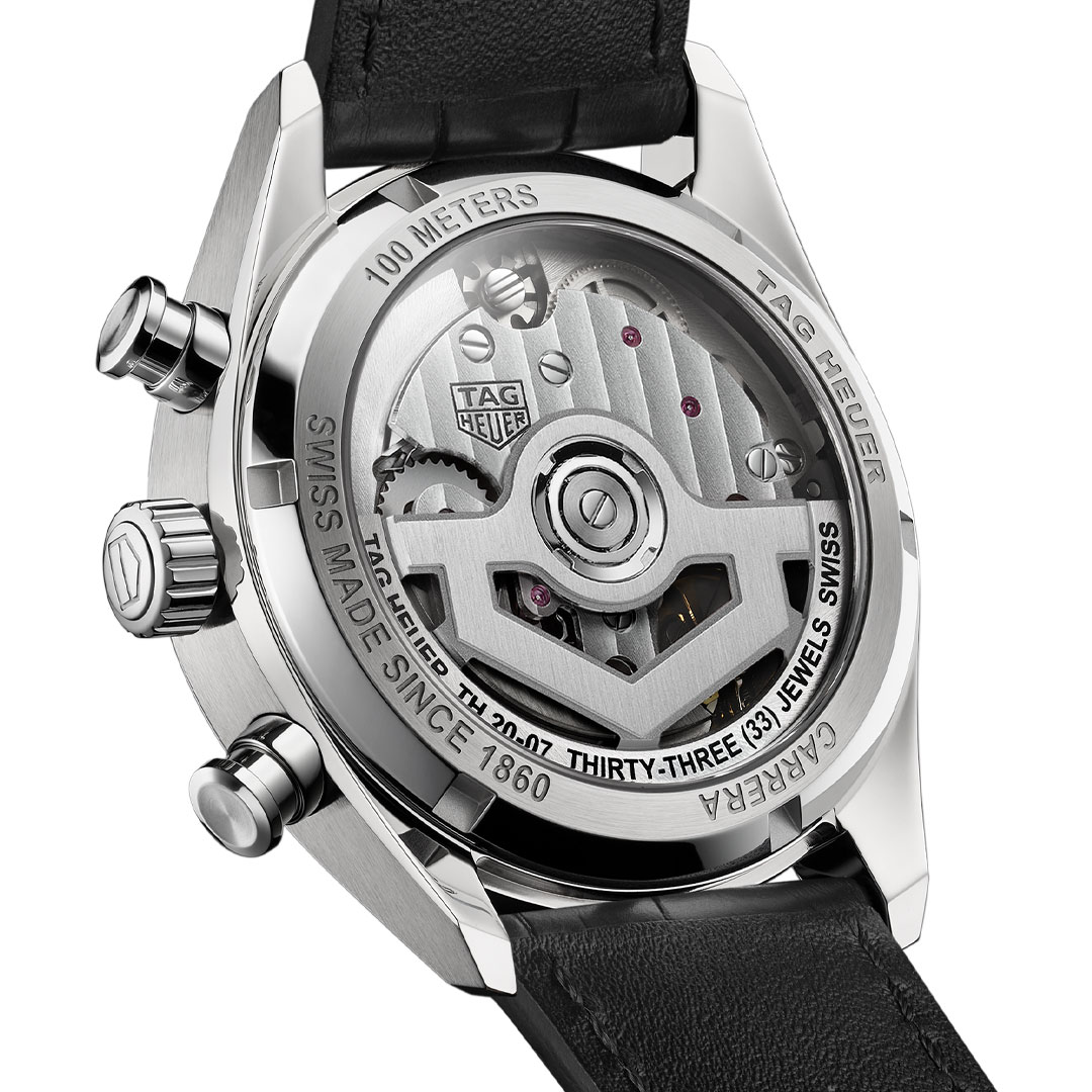 TAG Heuer Carrera Chronograph Glassbox Green - Your Watch Hub