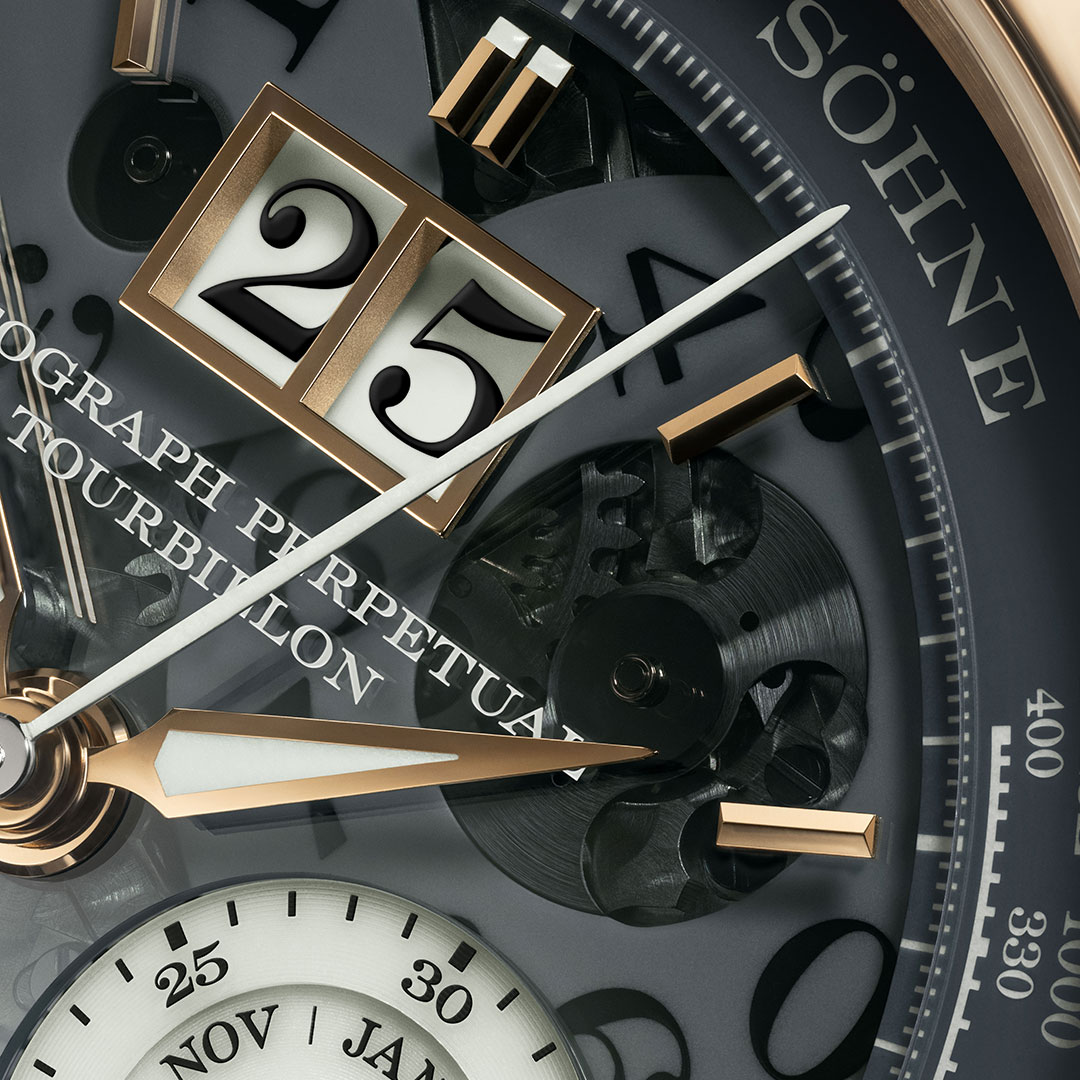 A. Lange & Sohne Datograph Honeygold Lumen ref. 740.055FE