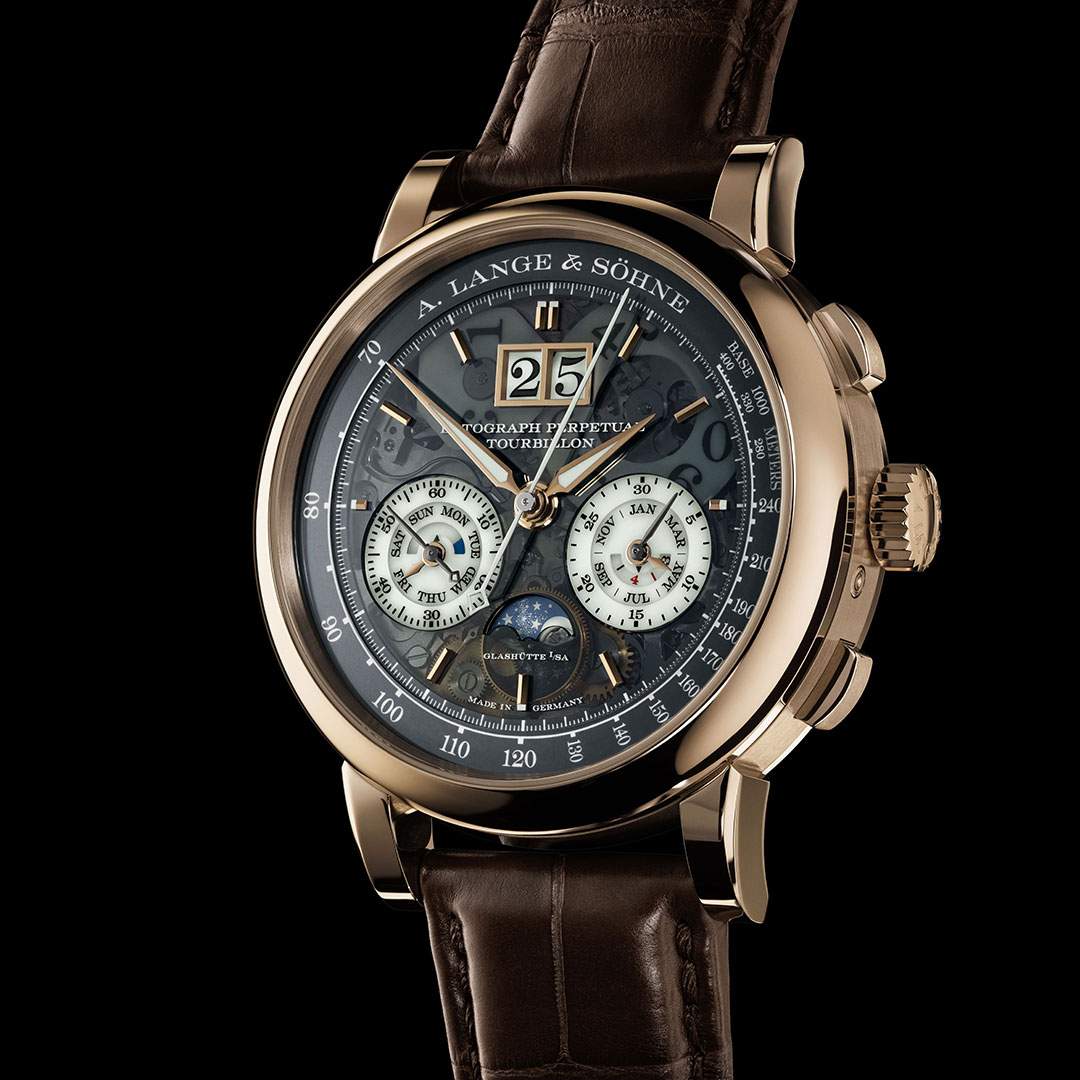 A. Lange & Sohne Datograph Honeygold Lumen ref. 740.055FE