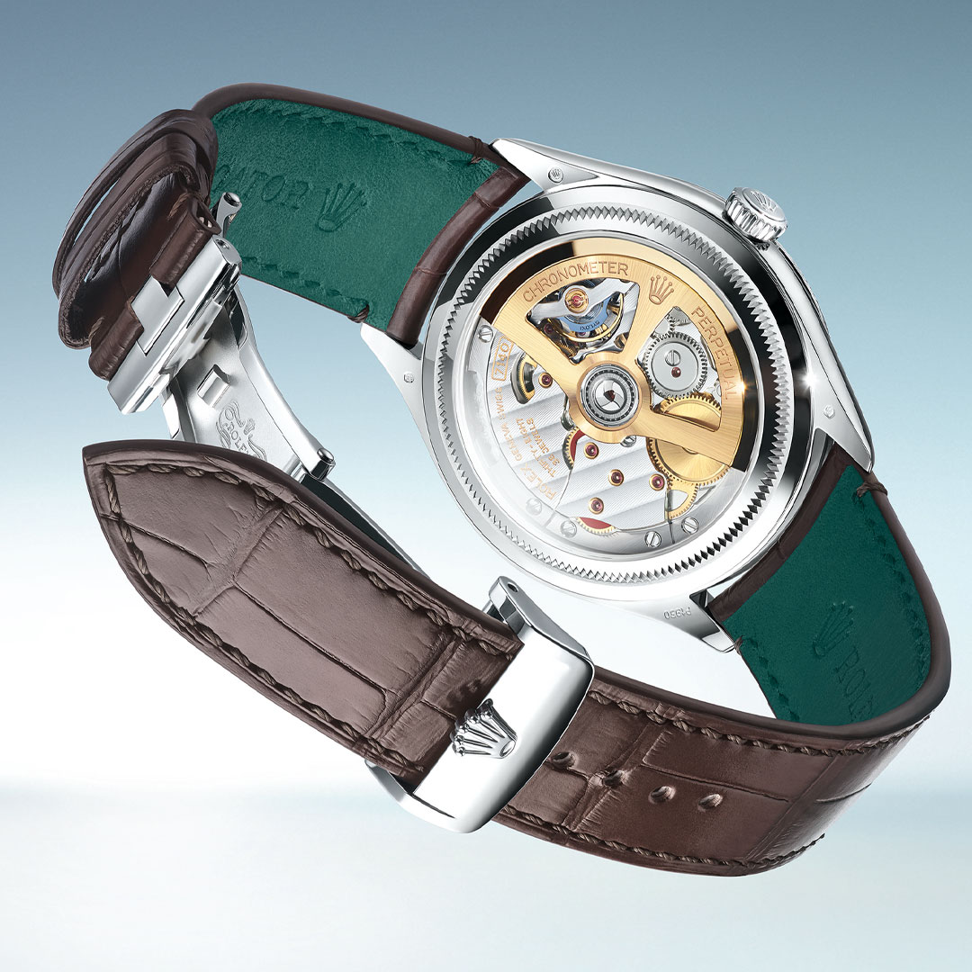 Rolex Perpetual 1908 Platinum Ice Blue ref. 52506 - Your Watch Hub