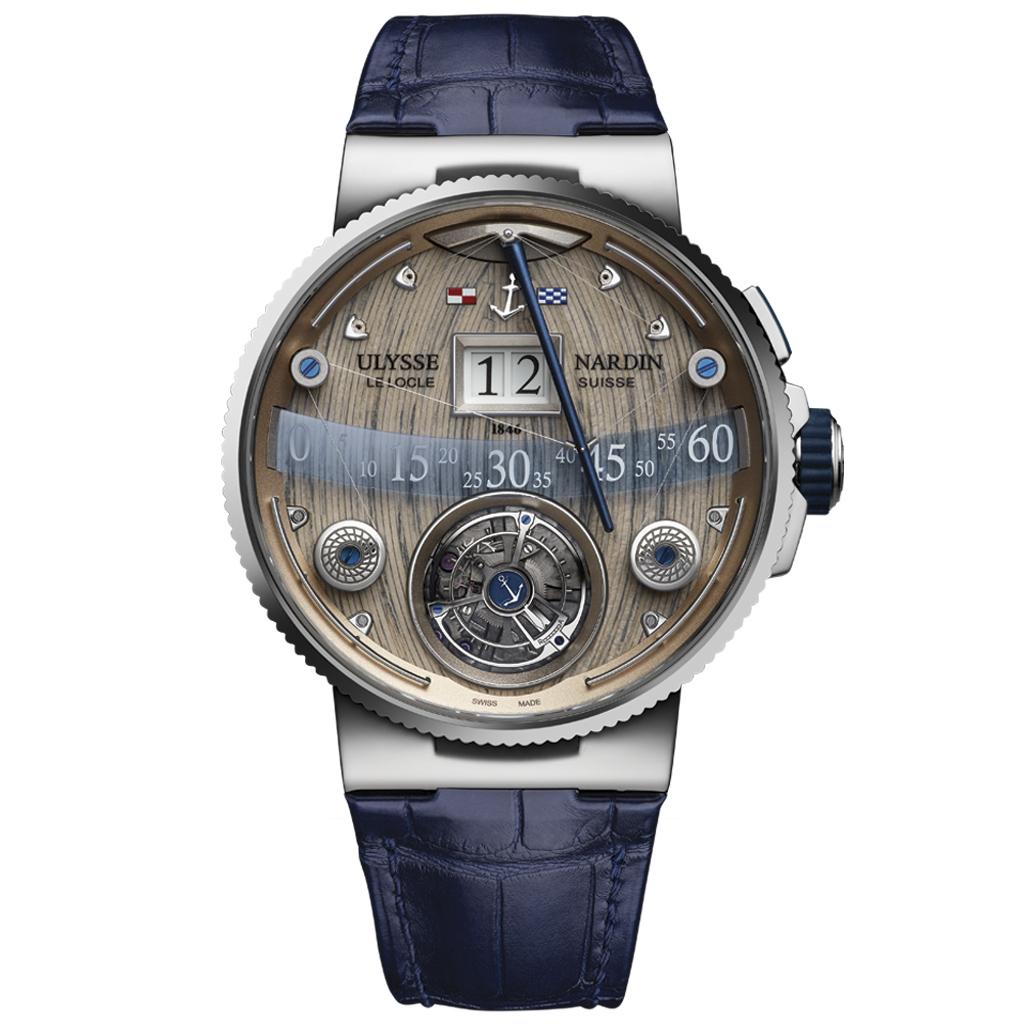 Ulysse Nardin Marine Grand Deck Tourbillon Rose Gold