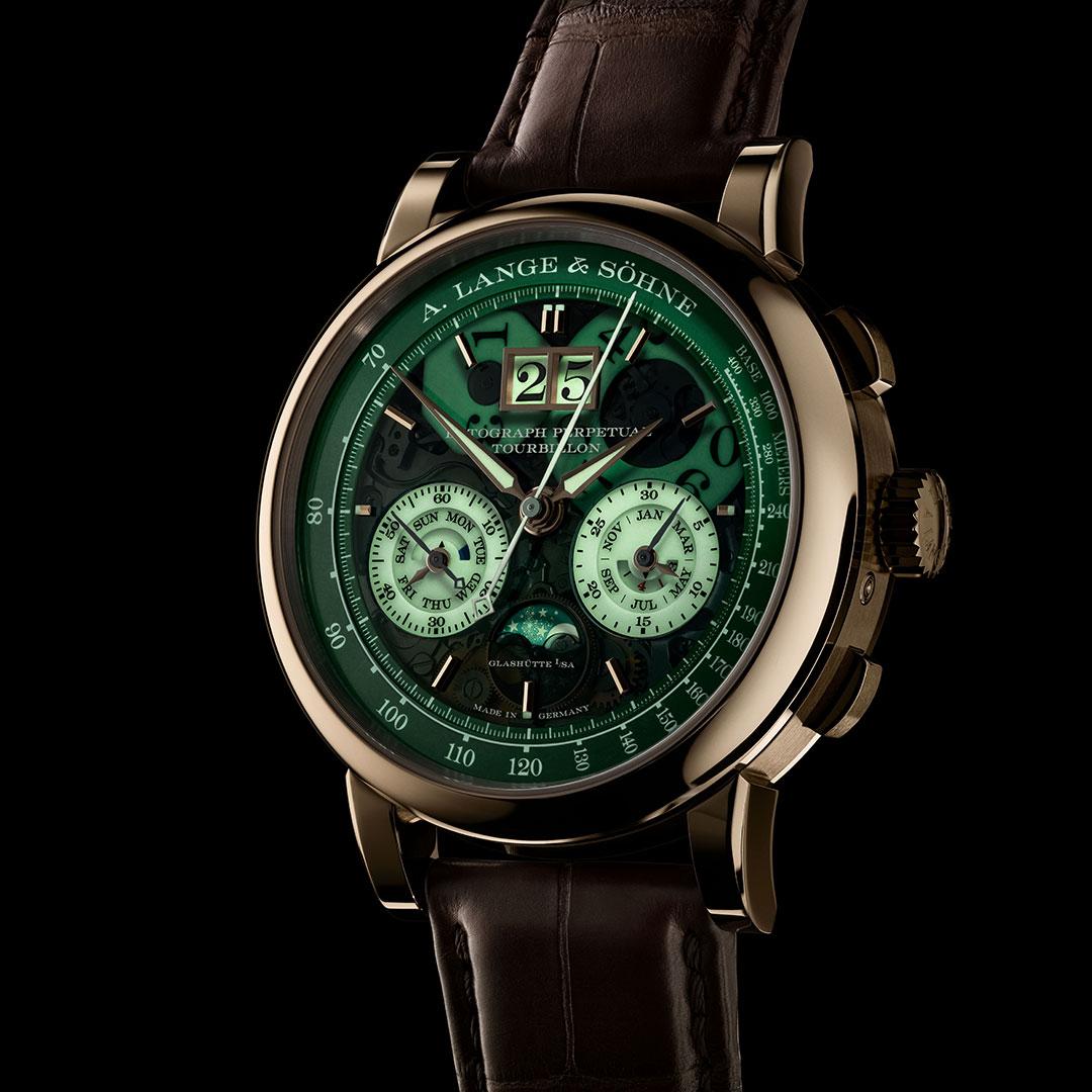 A. Lange & Sohne Datograph Honeygold Lumen ref. 740.055FE