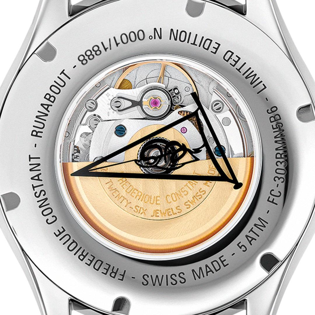 Frederique Constant Classics Runabout Automatic Blue Dial in 36 and 42 mm