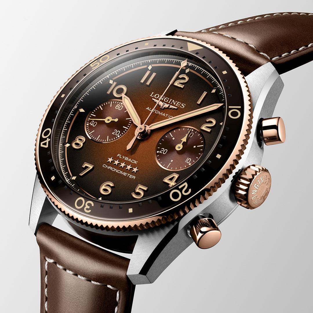 Longines Spirit Flyback Steel/Gold