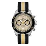 Edox CO-1 Chronograph Automatic Bezel Lock