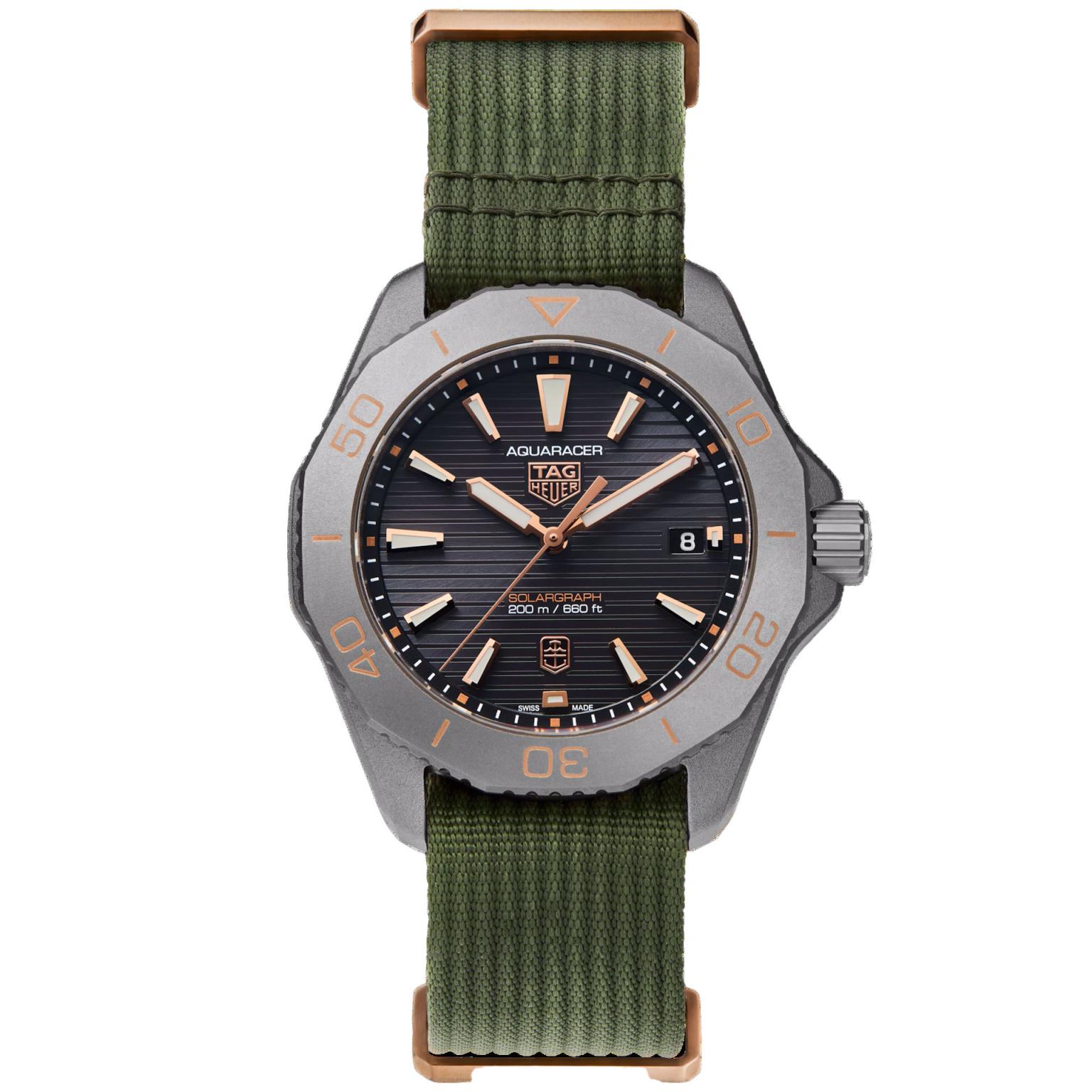 TAG Heuer Aquaracer Solargraph x Time+Tide Sundowner Edition