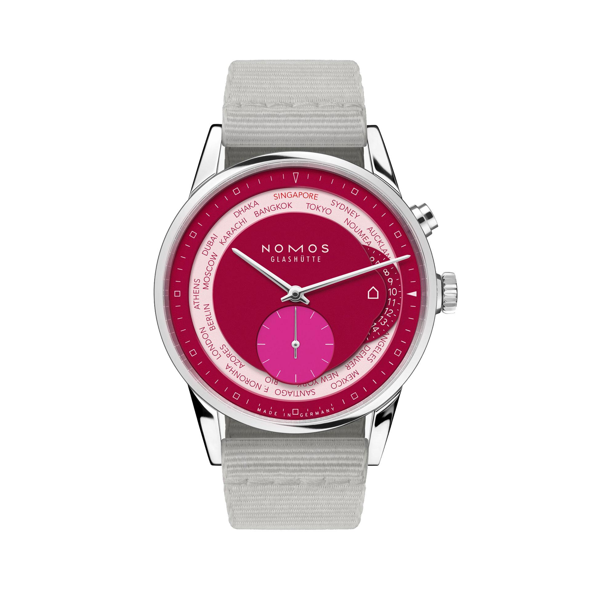 Nomos Zürich World Time Sambal for Revolution