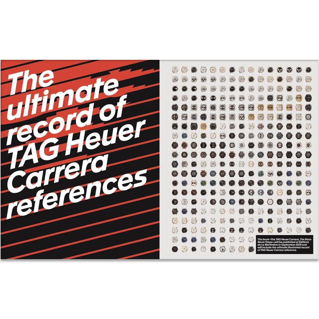 TAG Heuer Carrera: The Race Never Stops book - Your Watch Hub
