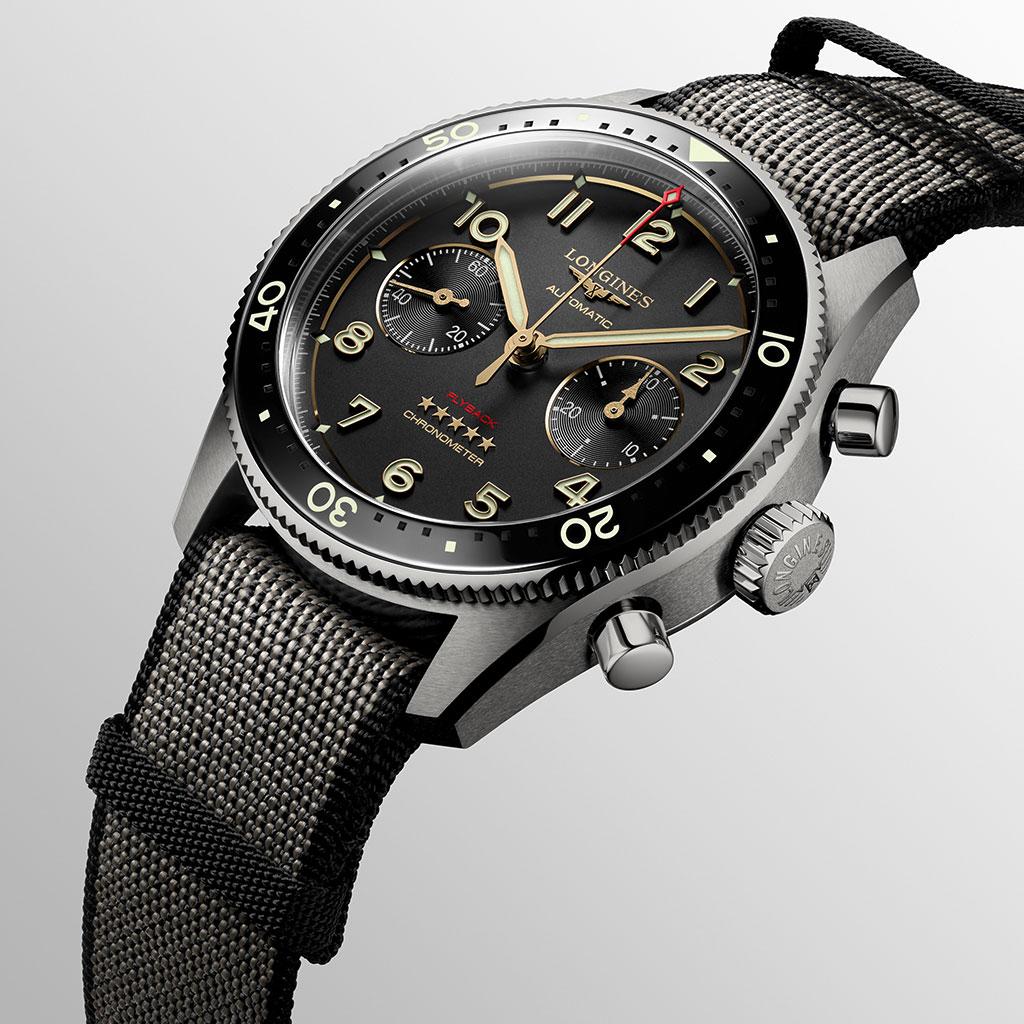 Longines Spirit Flyback Titanium ref. L3.821.1.53.x - Your Watch Hub