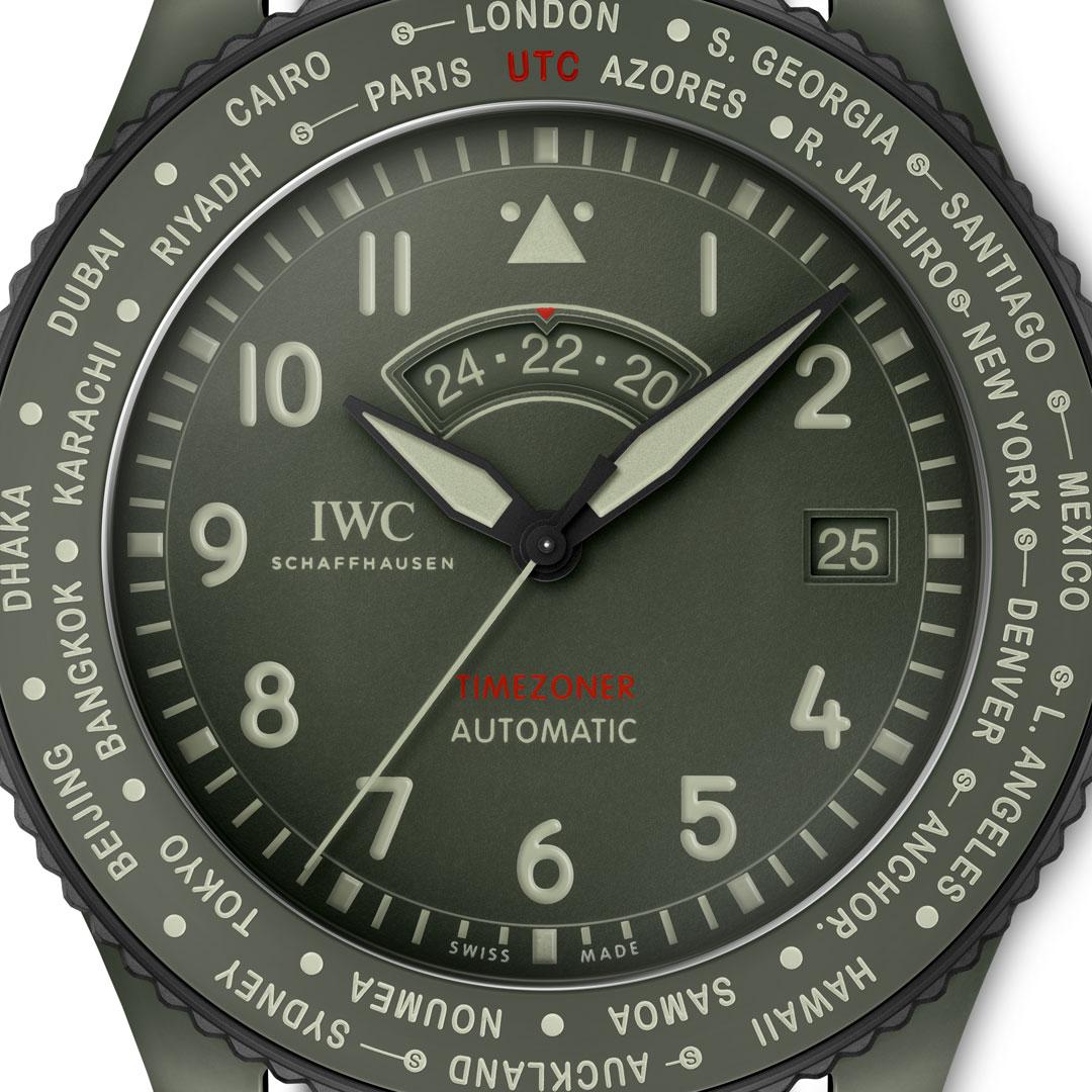 IWC Pilot’s Watch Timezoner Top Gun Woodland
