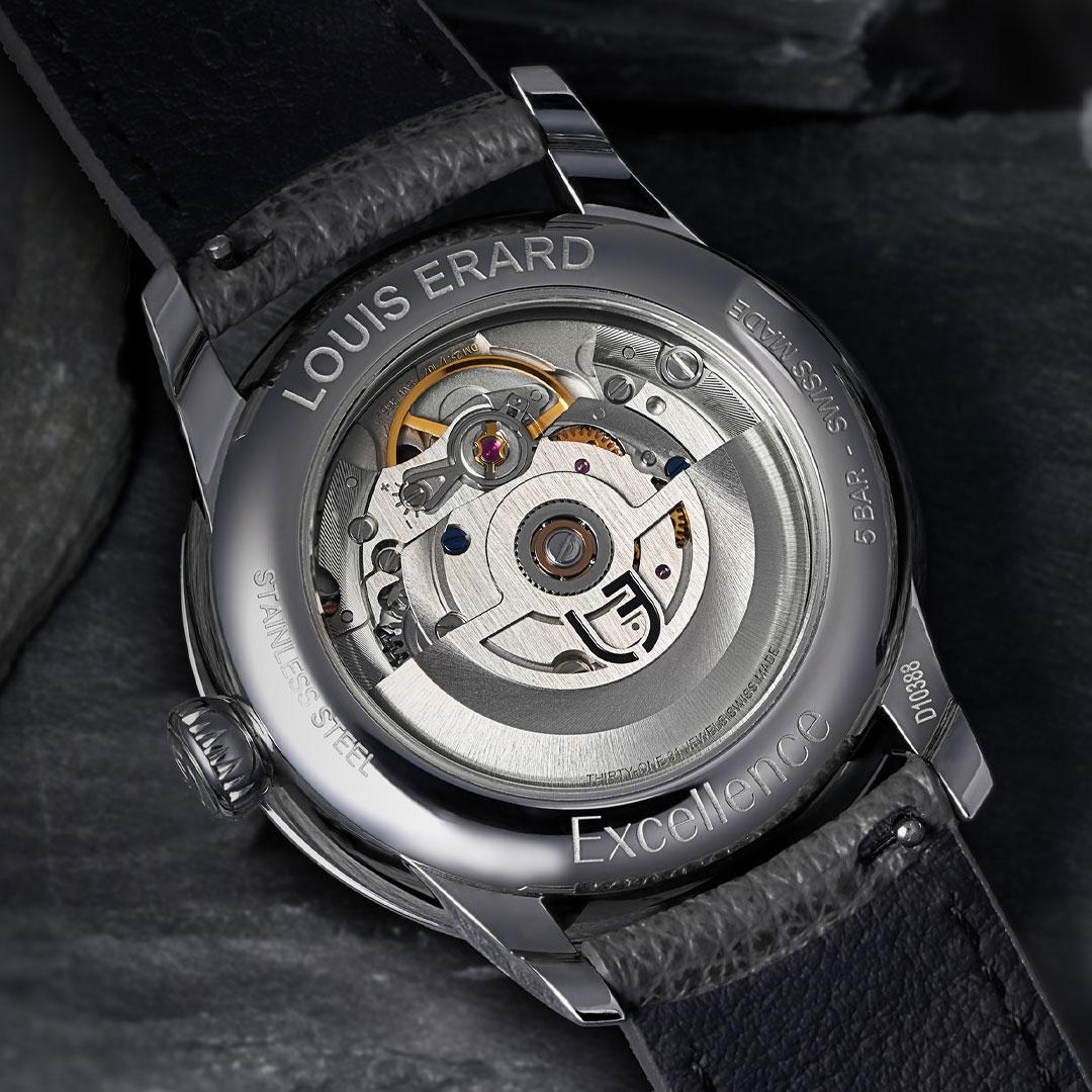 Louis Erard Le Regulateur Grand Feu Enamel