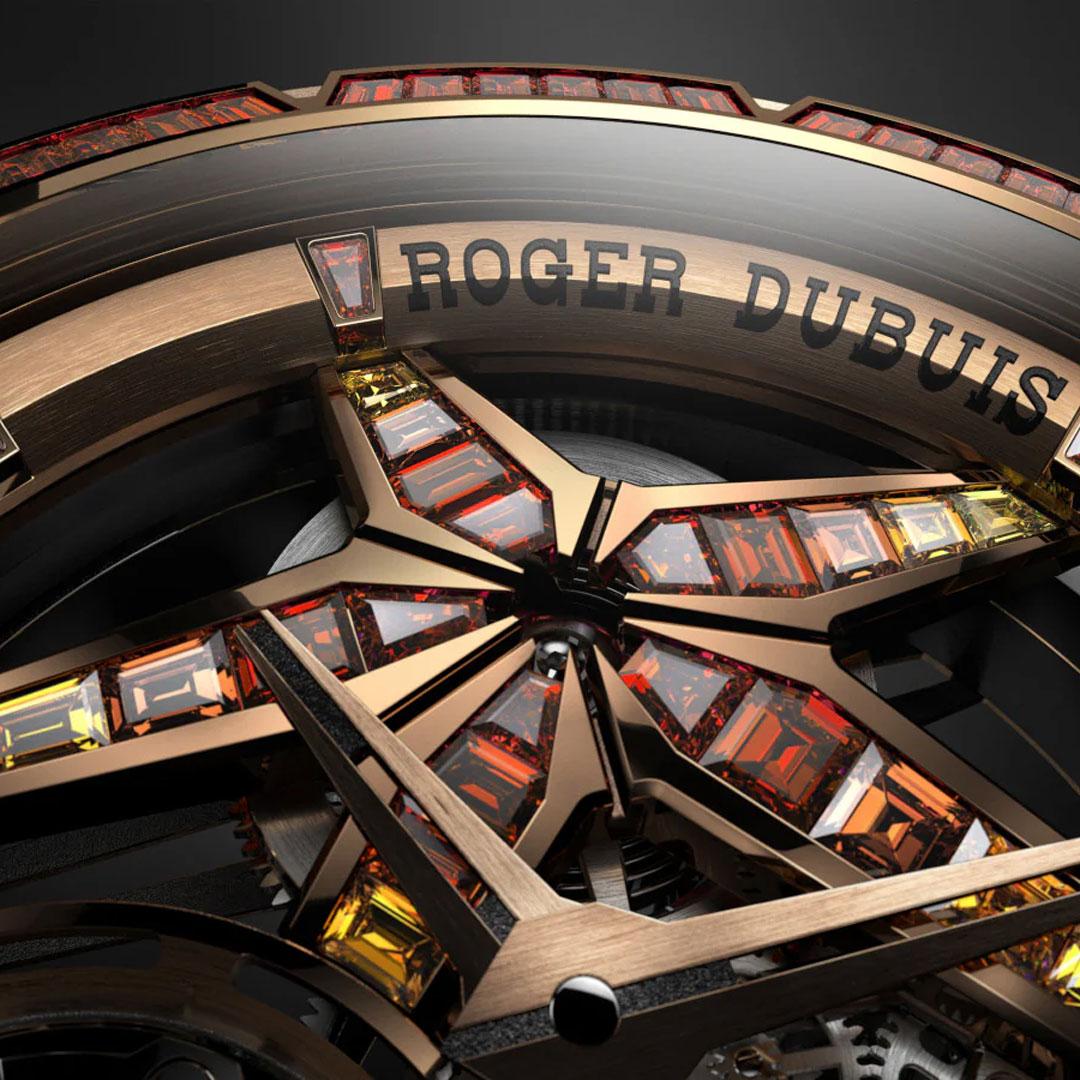 Roger Dubuis Excalibur Sunrise Double Tourbillon ref. DBEX1130 - Your Watch Hub