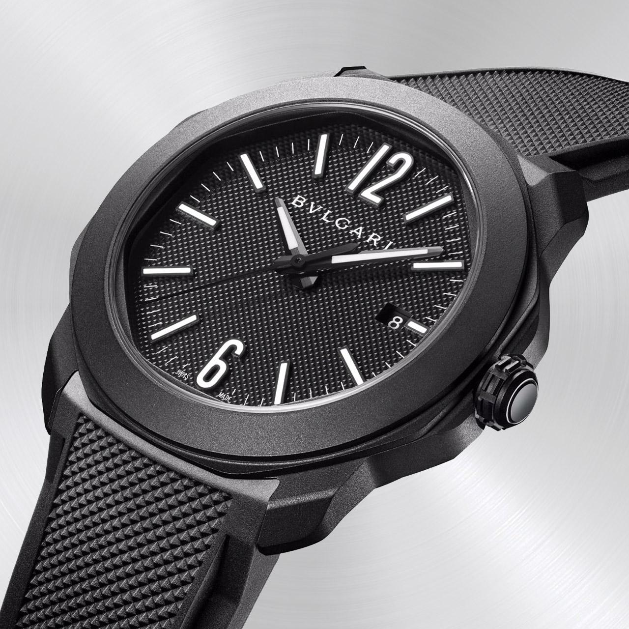 Bvlgari Octo Roma Automatic Black DLC ref. 103927