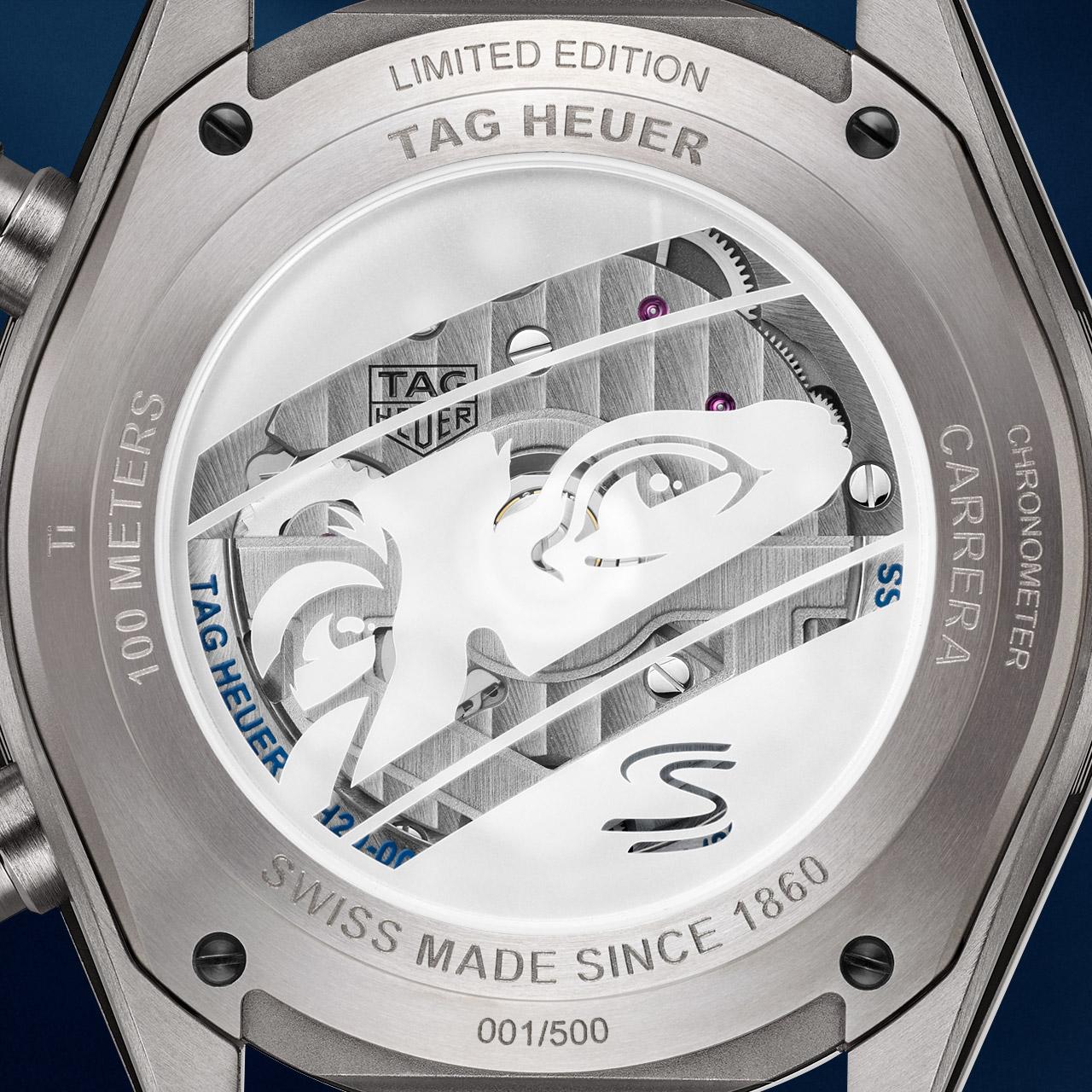 TAG Heuer Carrera Chronograph Tourbillon x Senna